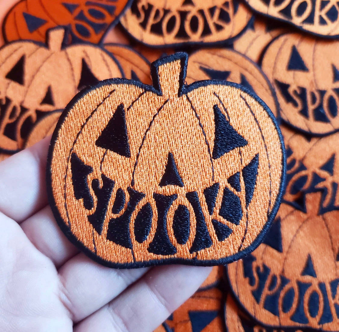 Spooky Jack-o-Lantern Patch – Wickedly Williams